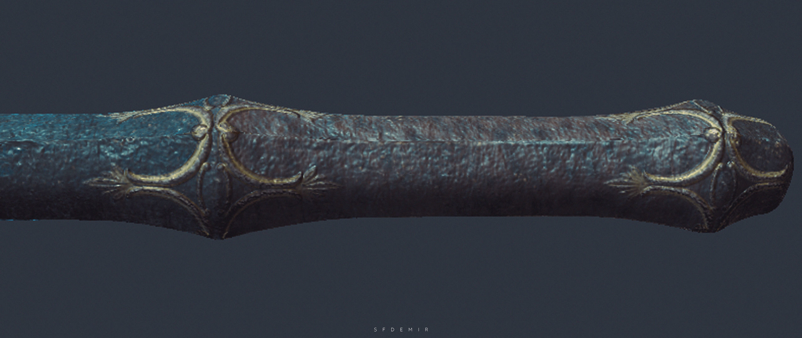 3D model Golden Death Hammer VR / AR / low-poly | CGTrader