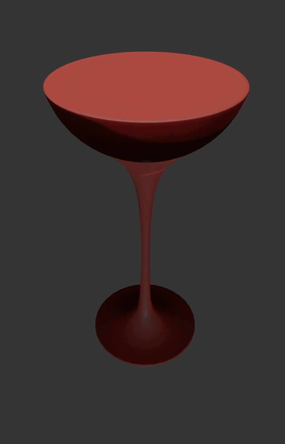 Cocktail High Table with light 3D model | CGTrader