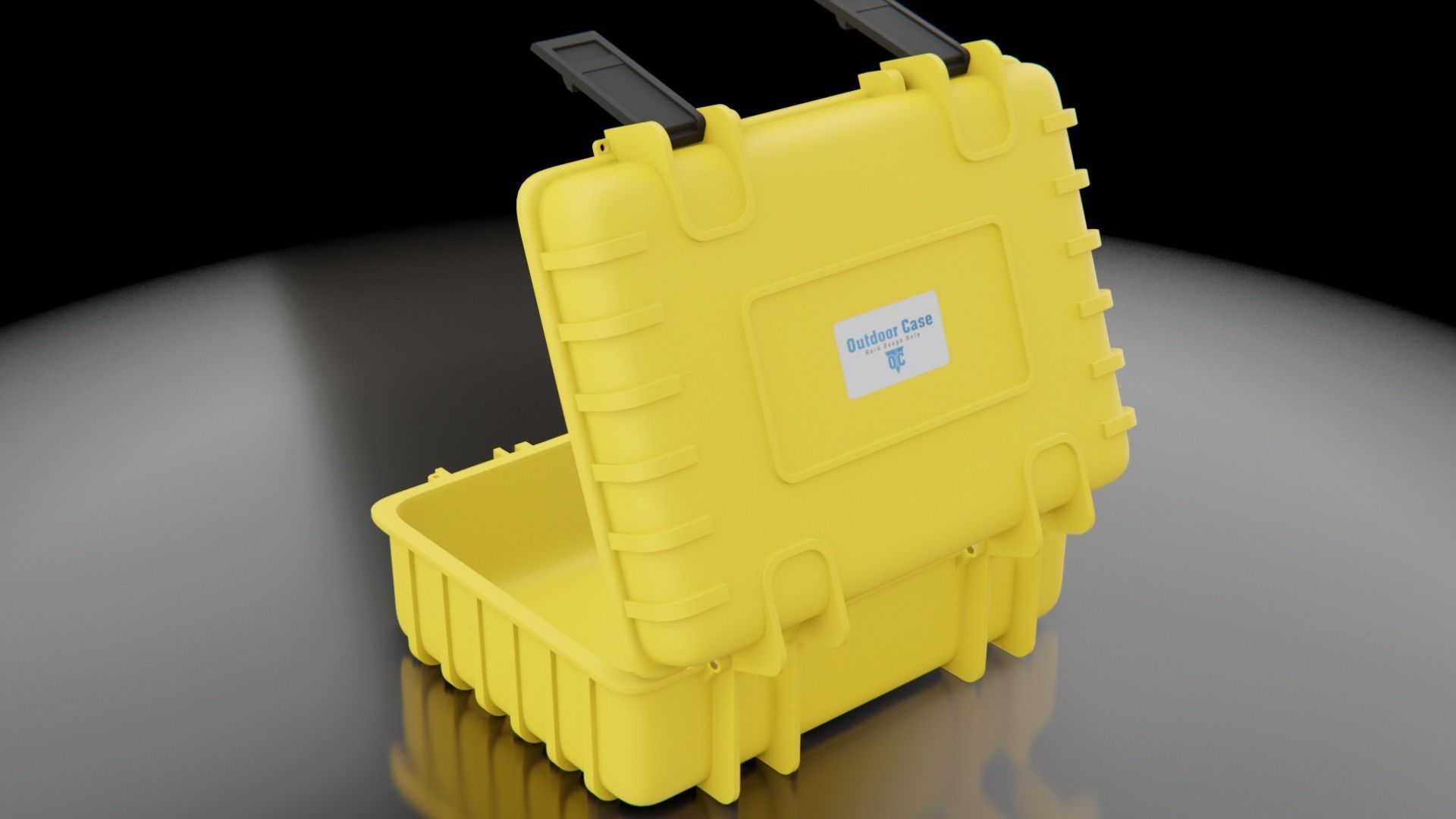 outdoor case 3D model rigged | CGTrader