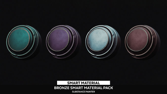 Bronze Smart Material Pack Texture | CGTrader