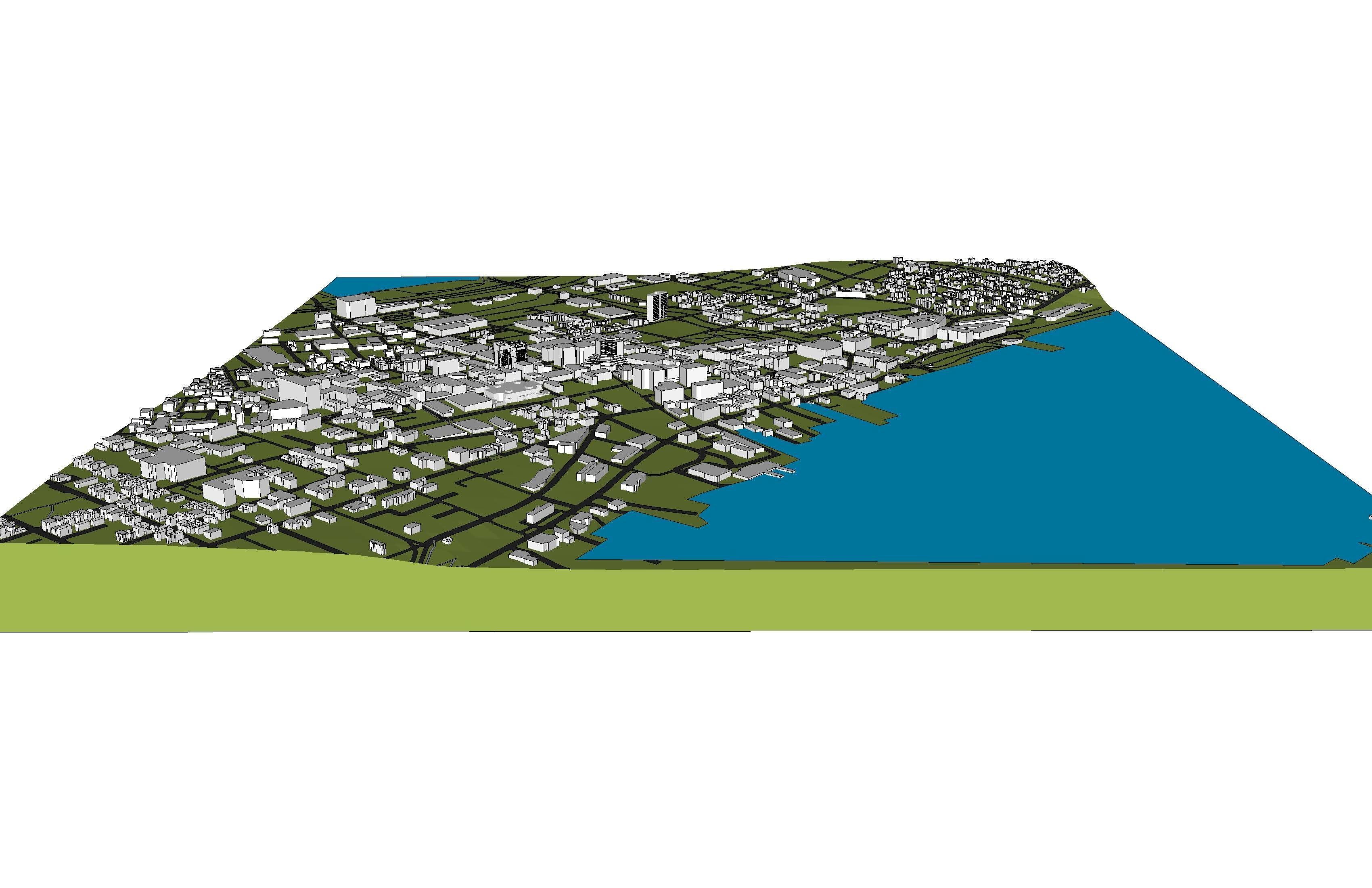 Downtown Portland Maine 3D model | CGTrader