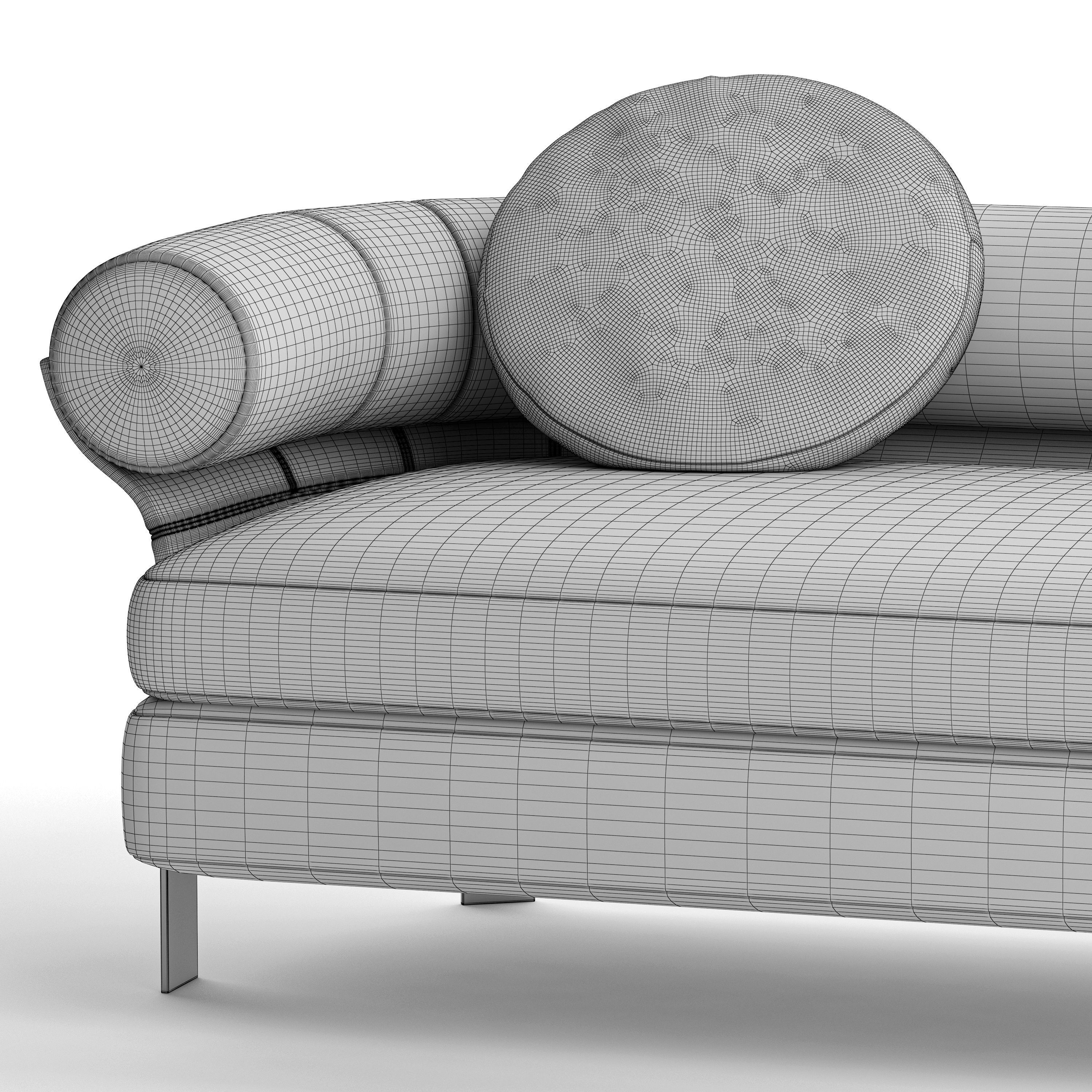 Minotti Mattia sofa 3D model | CGTrader