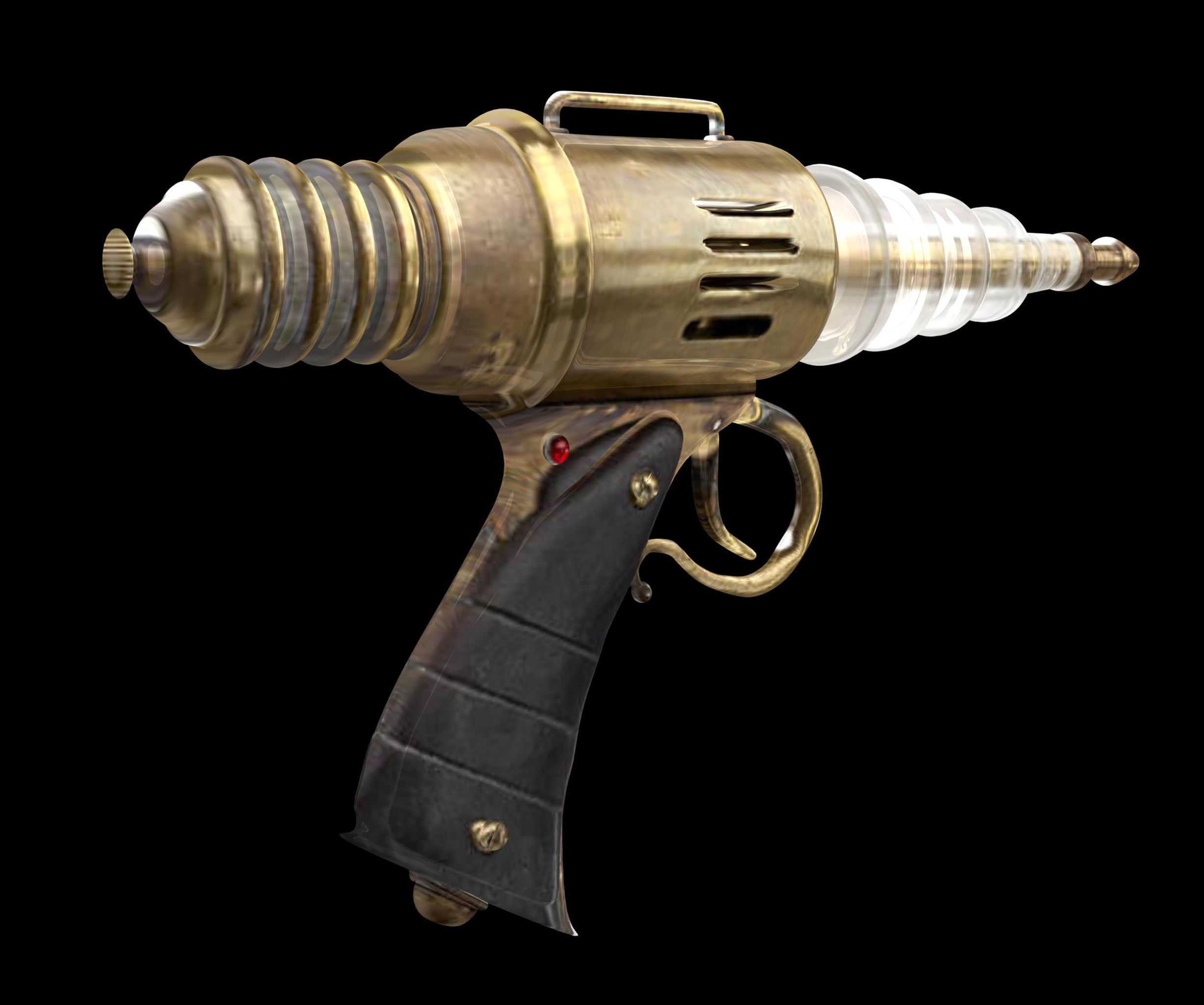 3D model lazer gun VR / AR / low-poly | CGTrader