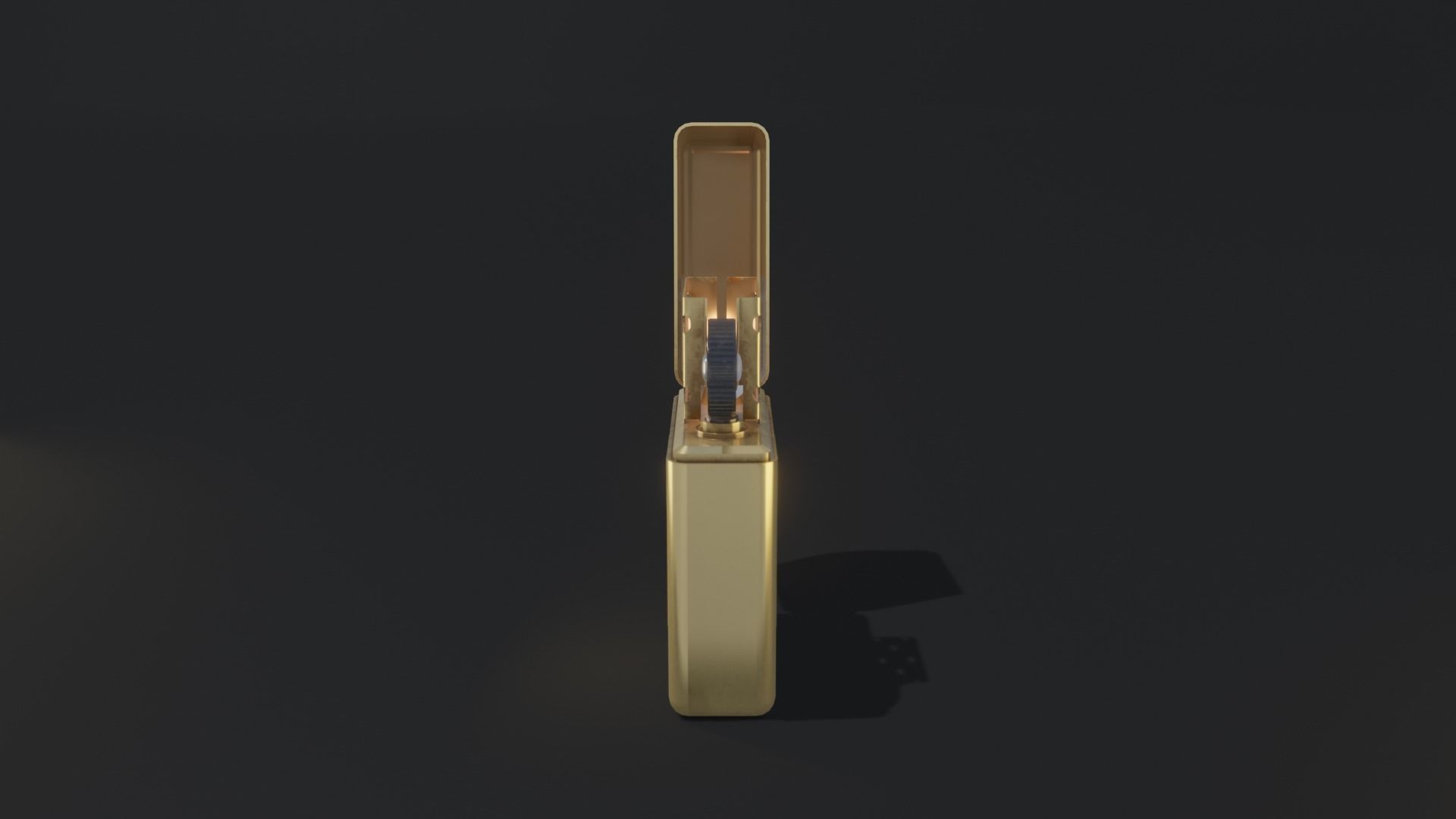 3D model Gold lighter 3D model VR / AR / low-poly | CGTrader