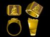 Swami Samarth pendant and ring 3D model 3D printable | CGTrader
