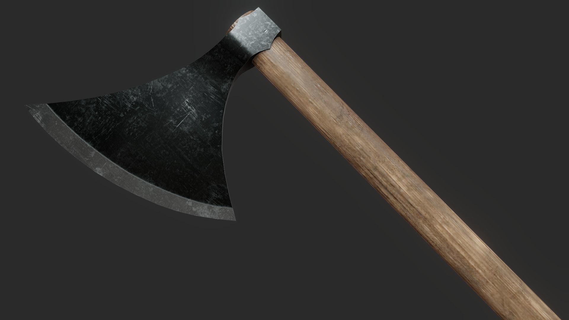 3D model Viking Dane Axe VR / AR / low-poly | CGTrader