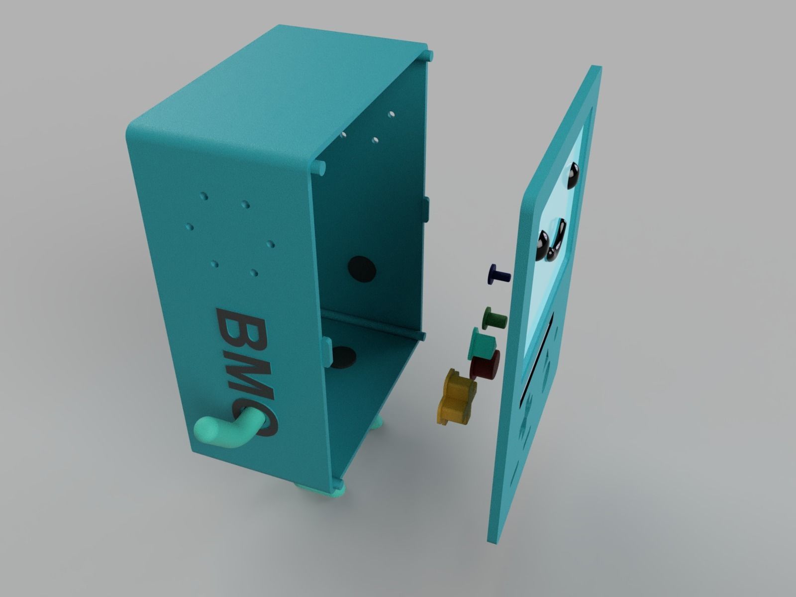 BMO adventure time 3D model 3D printable | CGTrader