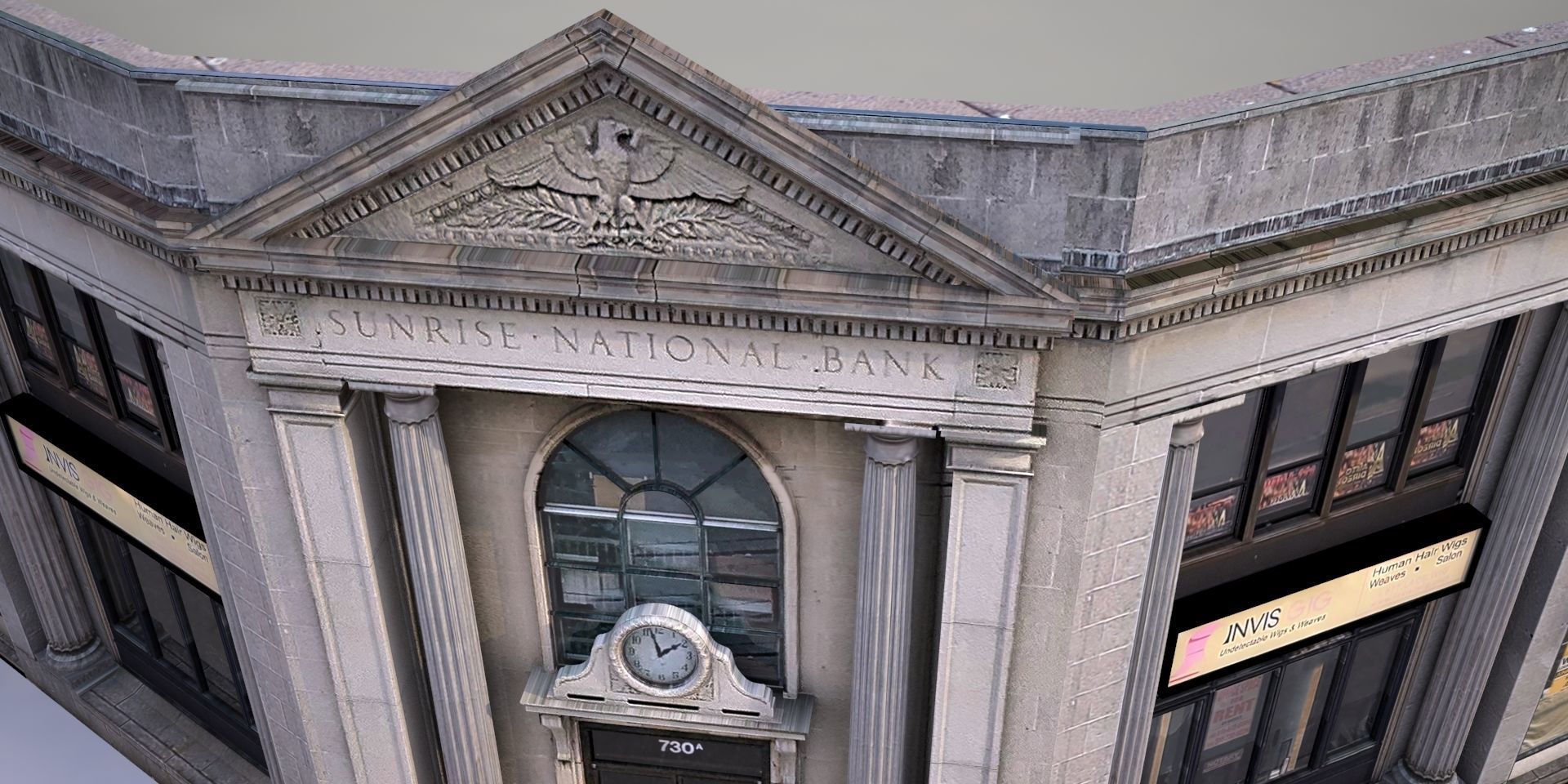 Context Entourage Building Neo Clasical 3D model | CGTrader