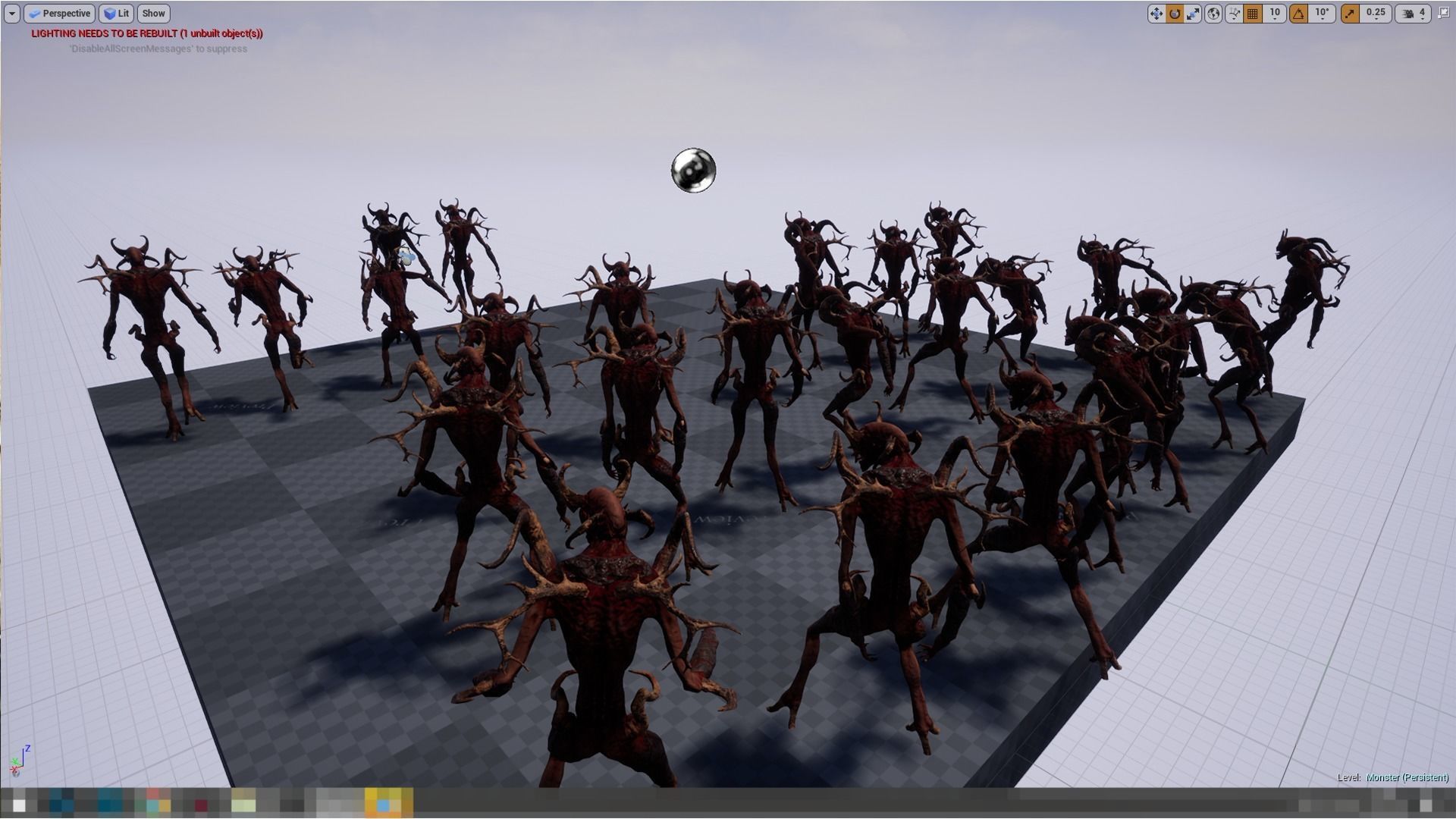 3D model Monster Mutant 1 VR / AR / low-poly rigged animated | CGTrader