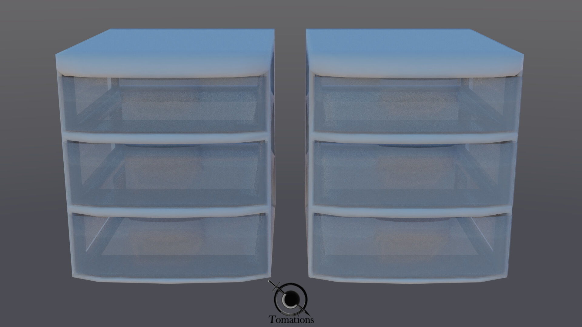 Organizer storage cabinet 3D model | CGTrader