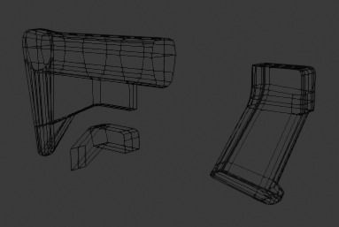 3D model Blocked Out M4 VR / AR / low-poly | CGTrader