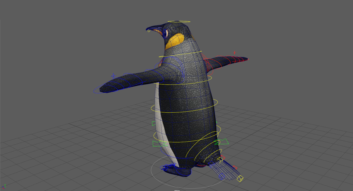 3D model Penguin VR / AR / low-poly | CGTrader