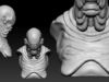 Pale Man Portrait 3D model 3D printable | CGTrader