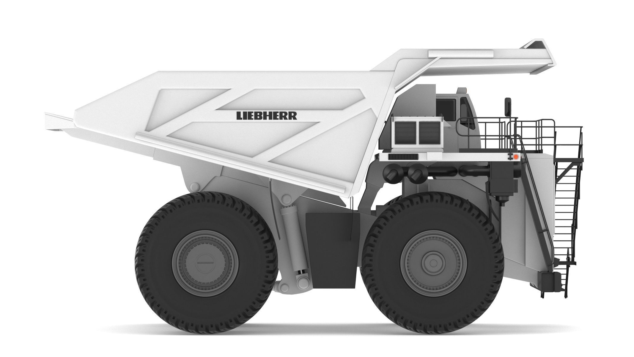 Liebherr T284 Mining Truck T 284 3D model | CGTrader