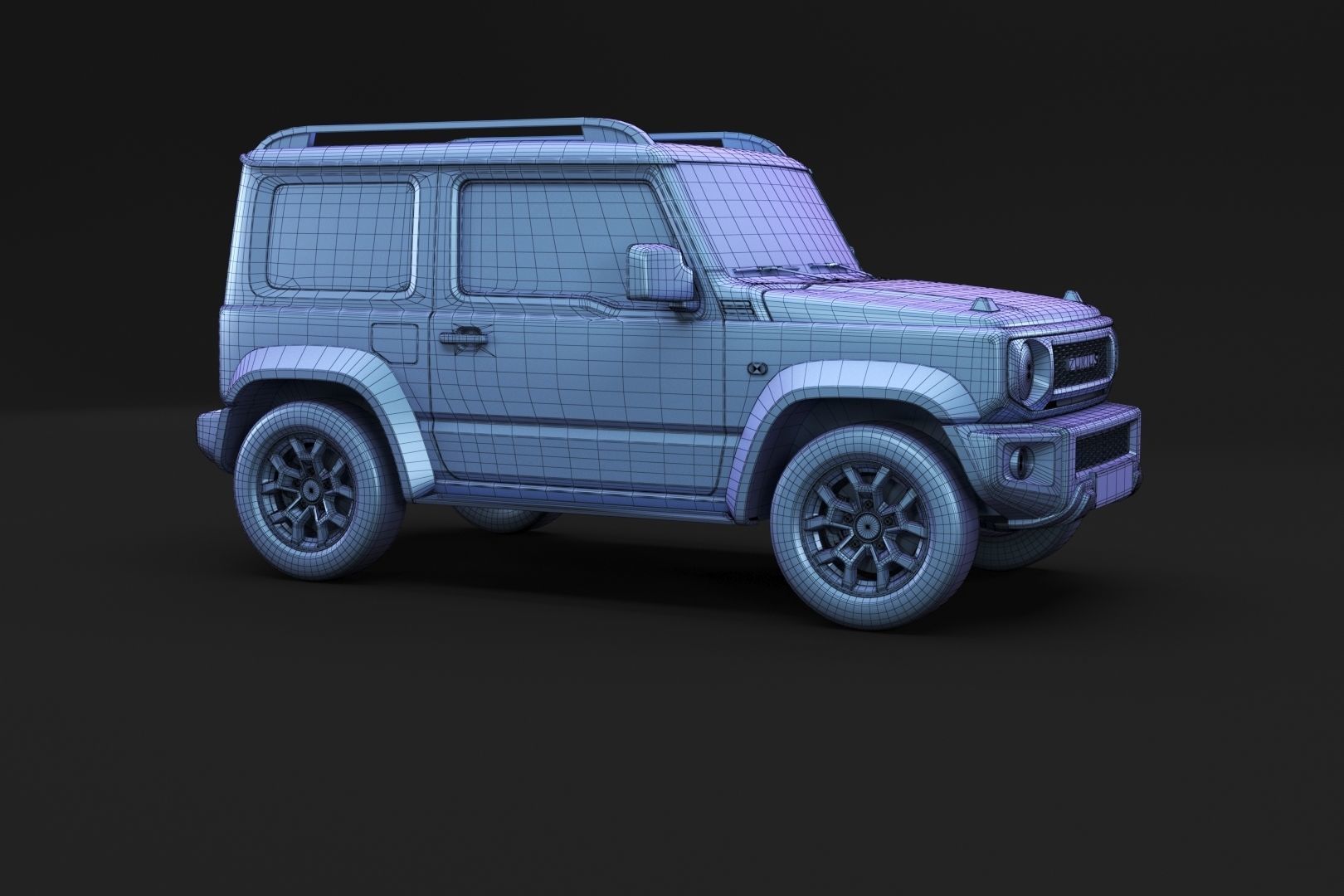 Small Japan 4x4 3D model | CGTrader