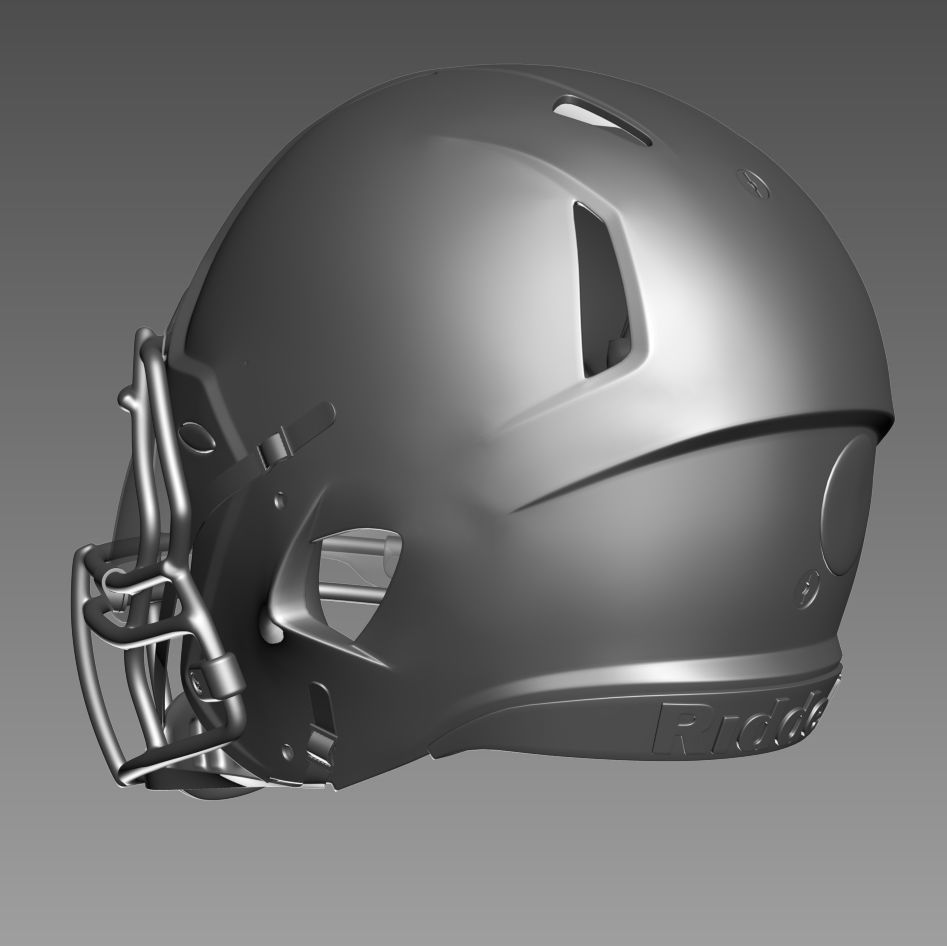 riddell speed icon helmet 3D model | CGTrader