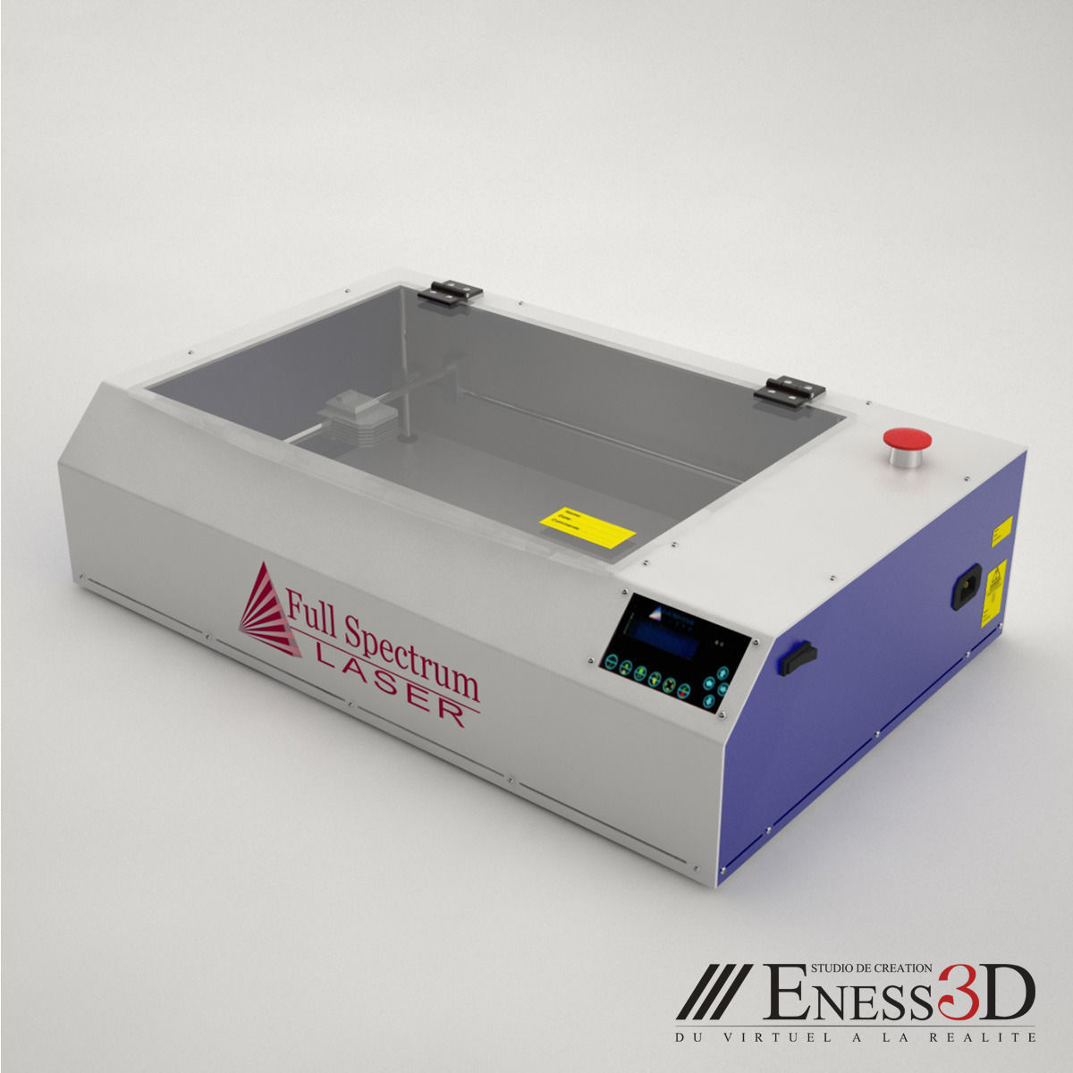 Pro - laser cutter FULL-Spectrum-Laser 3D model | CGTrader