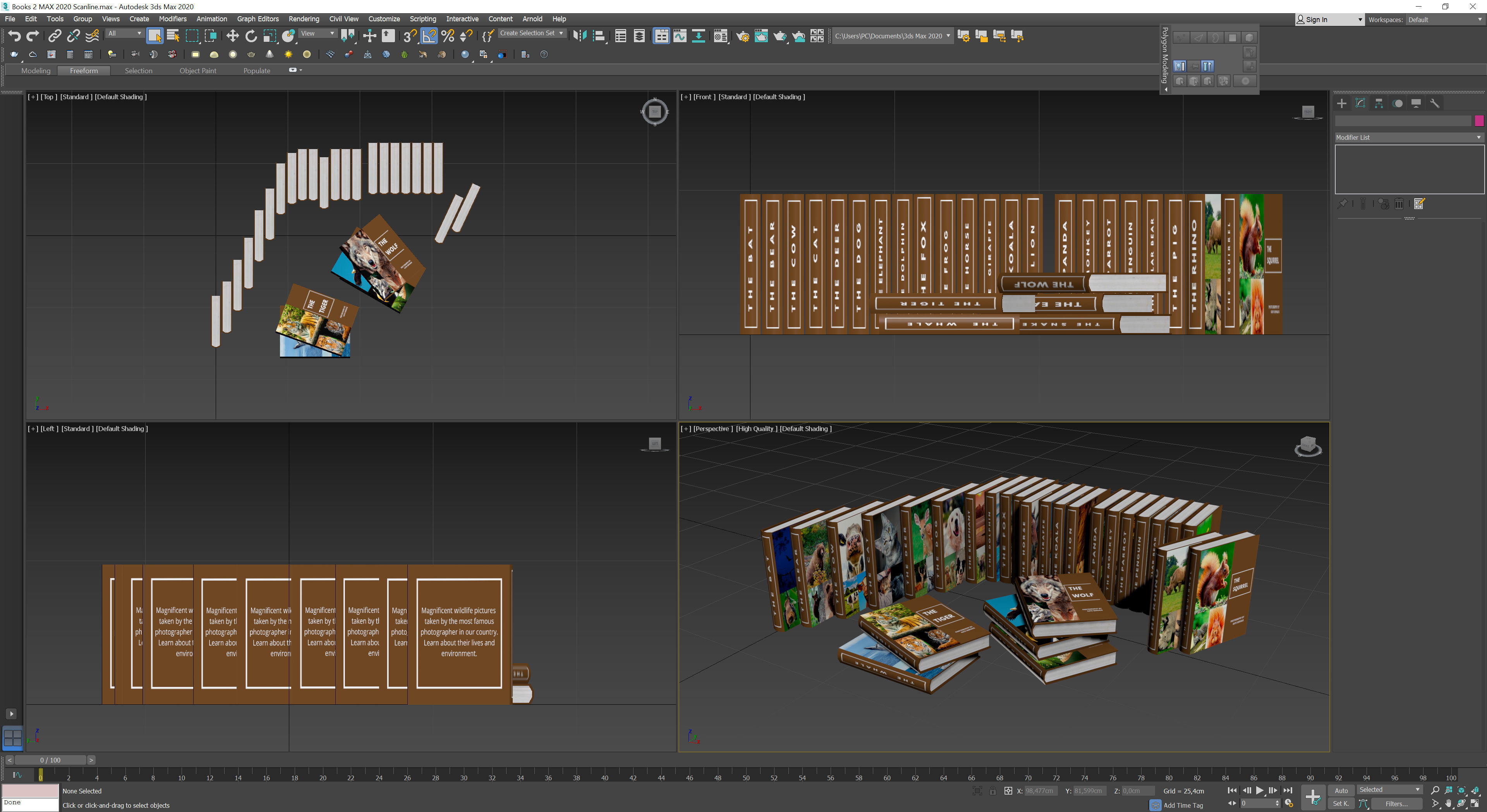 3D model Animal Books VR / AR / low-poly | CGTrader