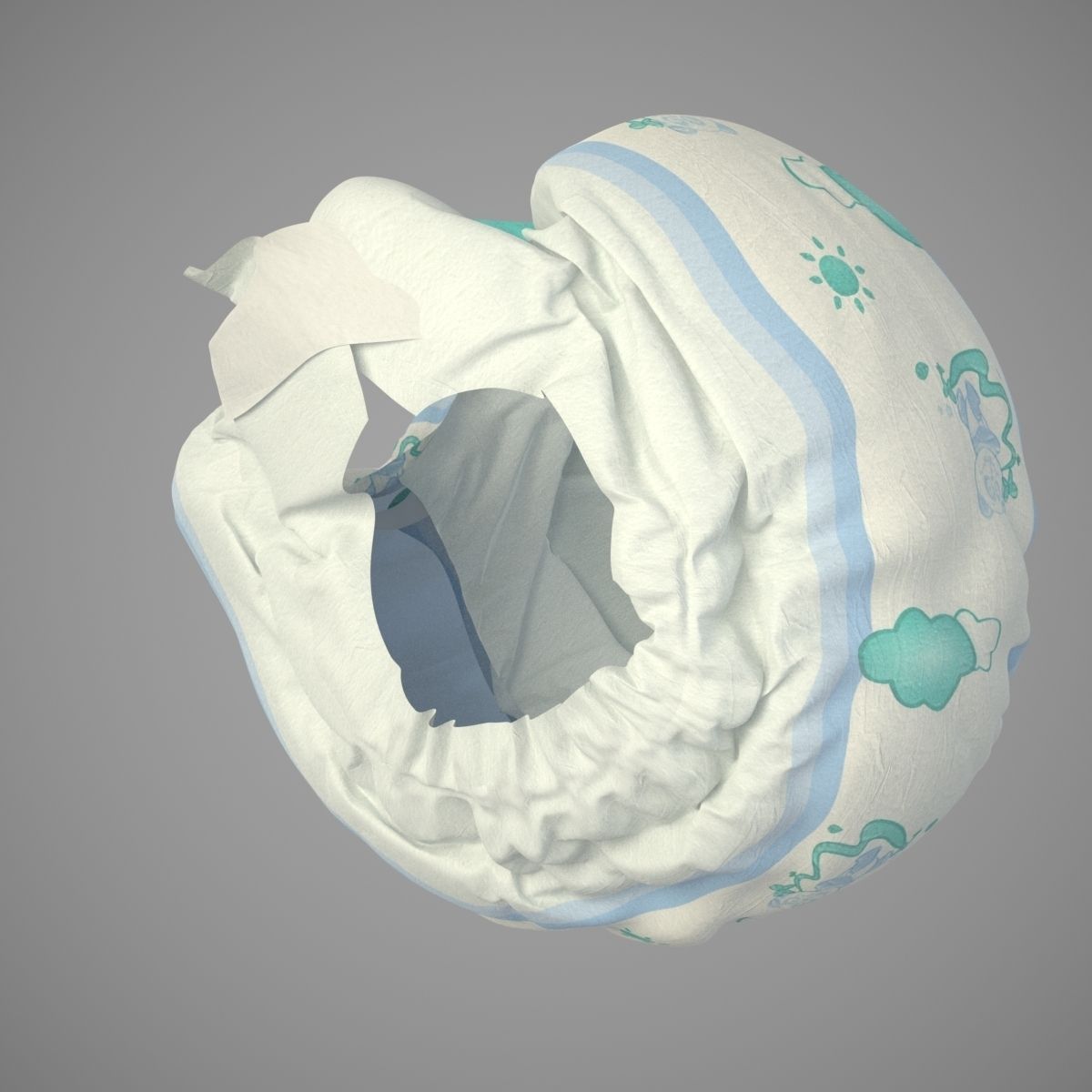 3D model Diapers VR / AR / low-poly | CGTrader
