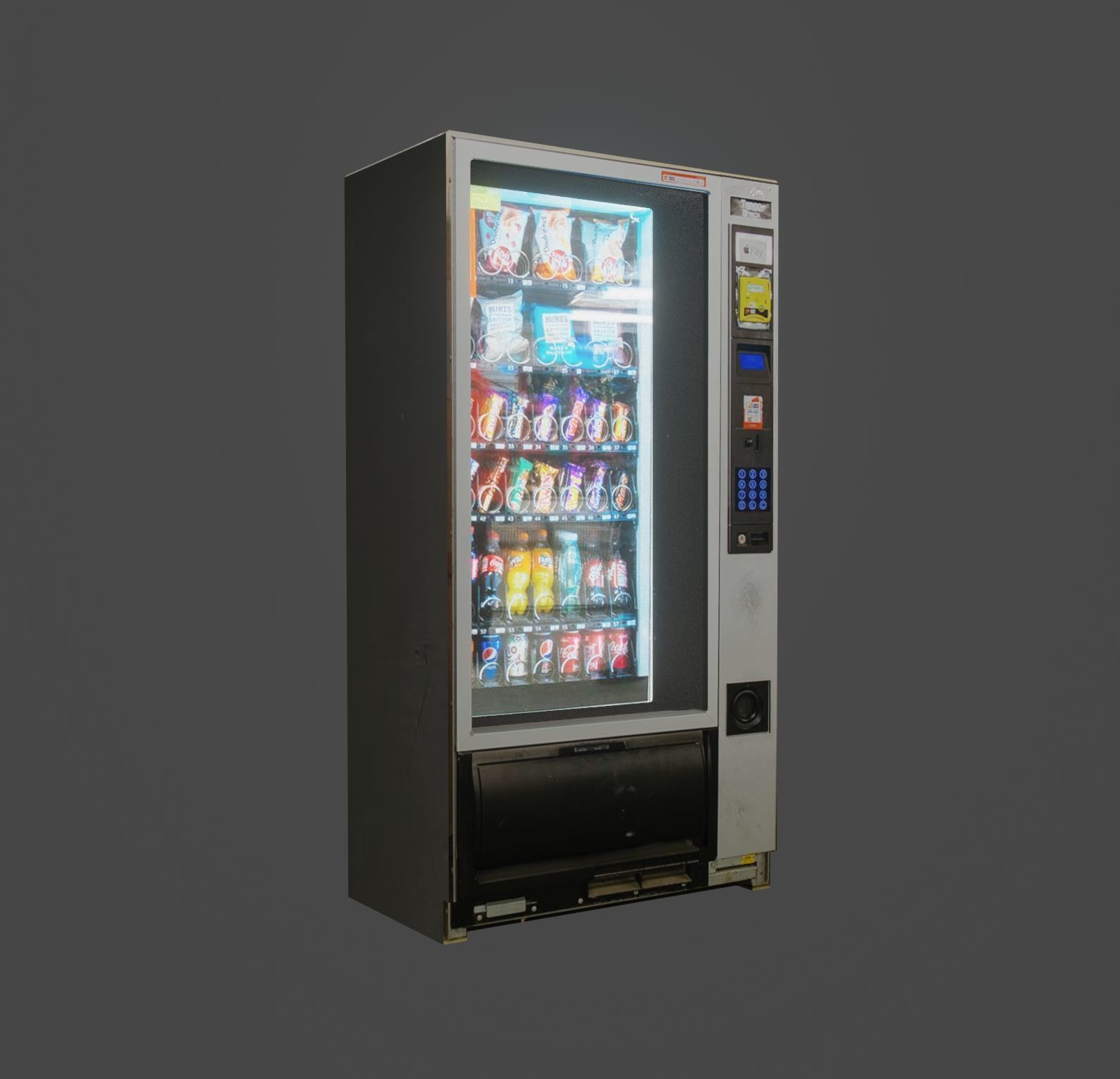 Vending Machine free 3D model | CGTrader