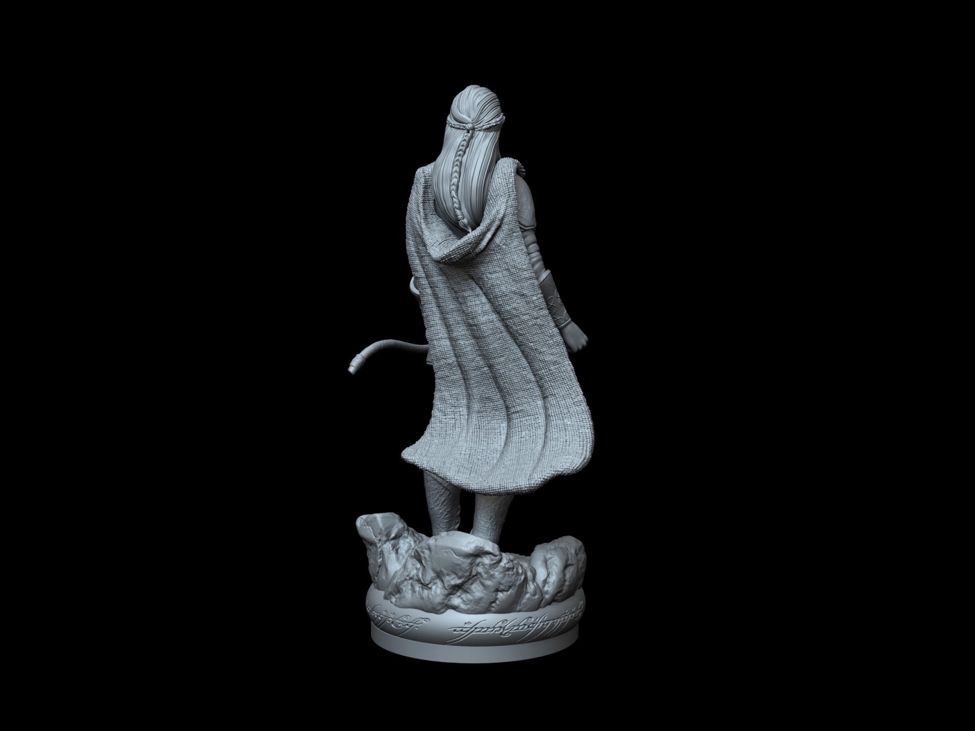 Legolas Fanart 3D model 3D printable | CGTrader