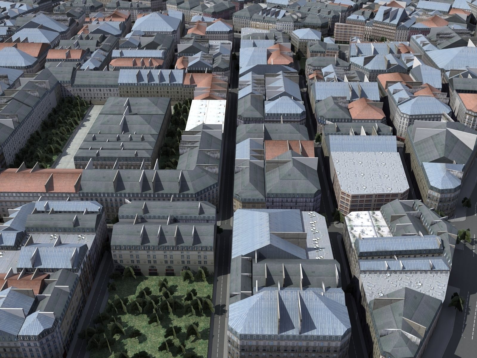 3D model European Style City VR / AR / low-poly | CGTrader