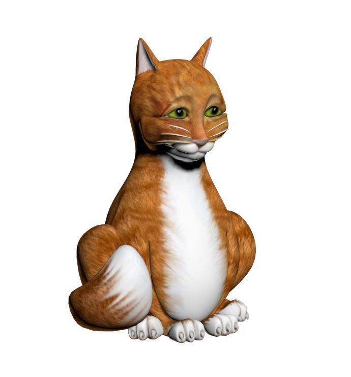Cat 3d printable model 3D model 3D printable | CGTrader