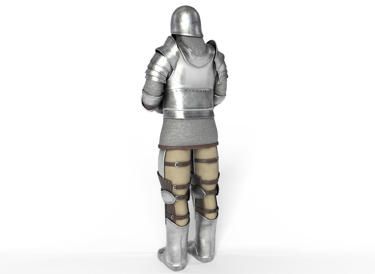 3D model Suit of Armor VR / AR / low-poly | CGTrader