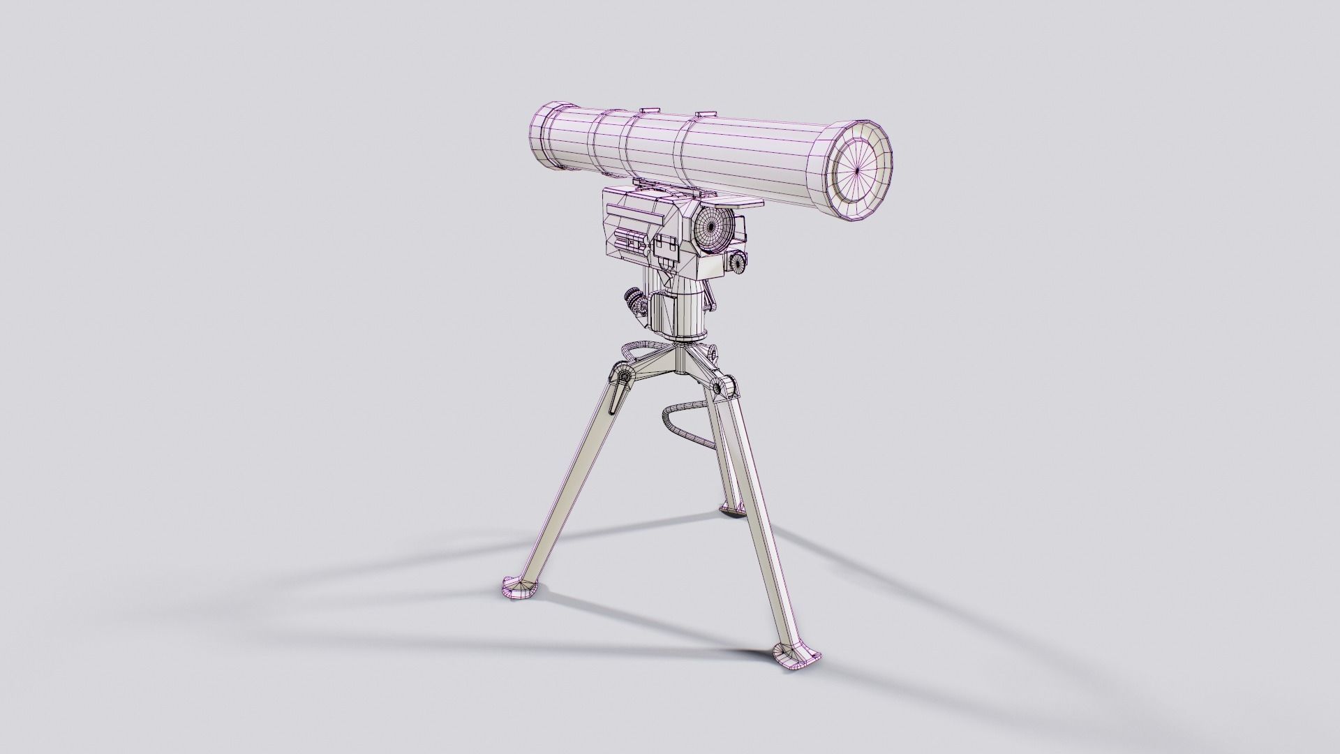 3D model Russian Missile Launcher - 9M133 Kornet-E -- AT-14 Spriggan VR ...