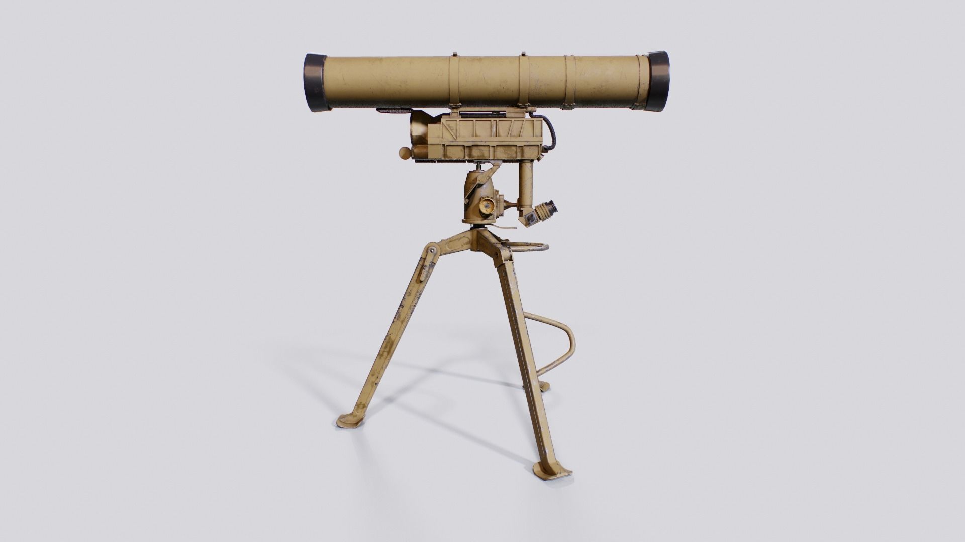 3D model Russian Missile Launcher - 9M133 Kornet-E -- AT-14 Spriggan VR ...