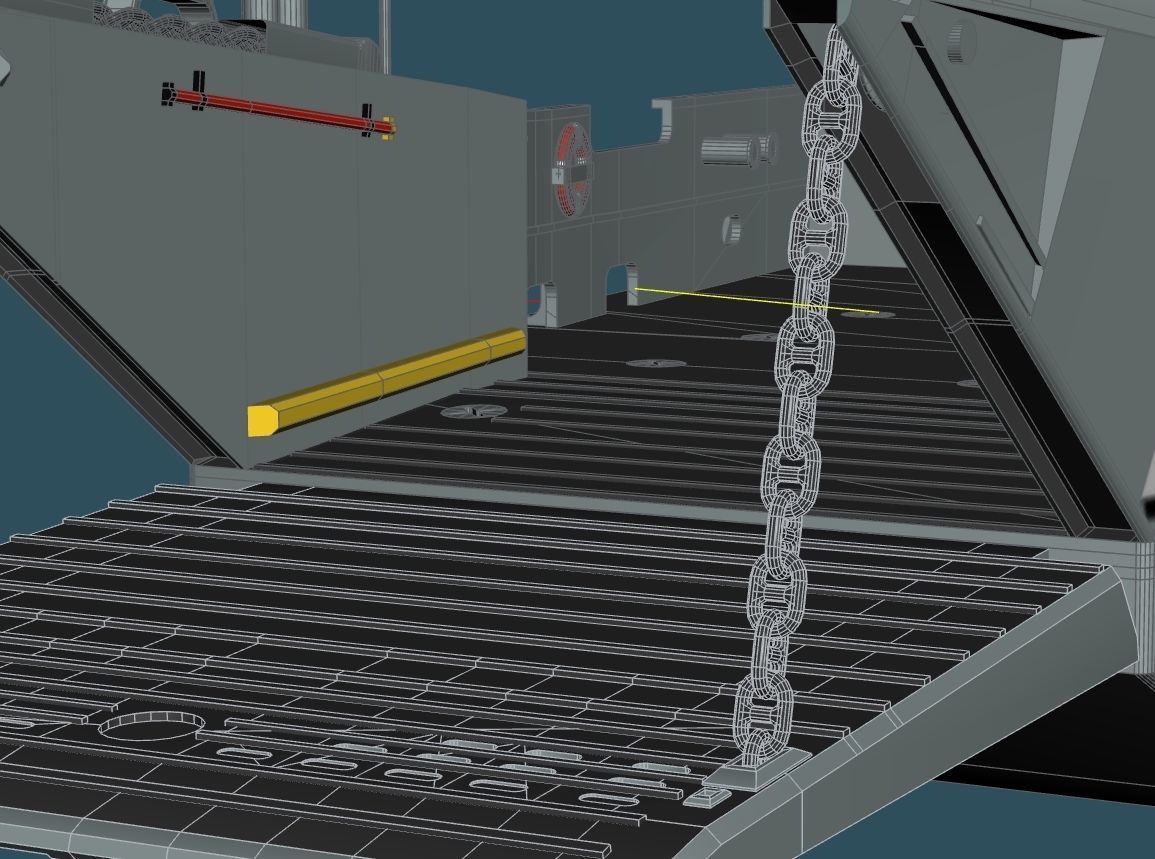 LCU1600 class US Japan partnership LCU1627 free 3D model | CGTrader