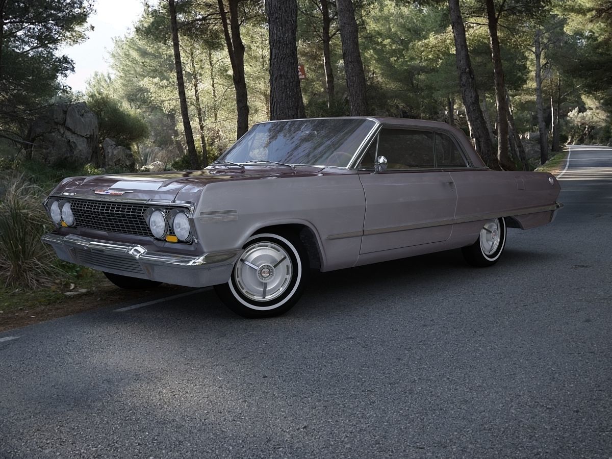 Chevrolet Impala 1963 3D model | CGTrader