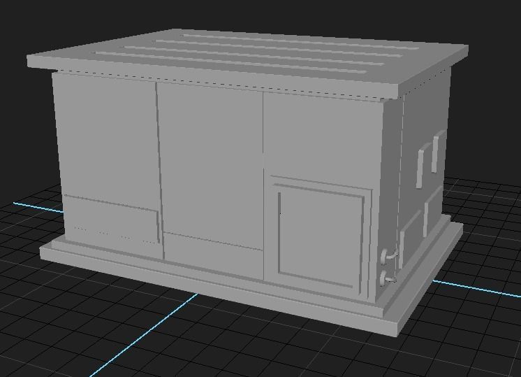 3D model Power Box PBR VR / AR / low-poly | CGTrader