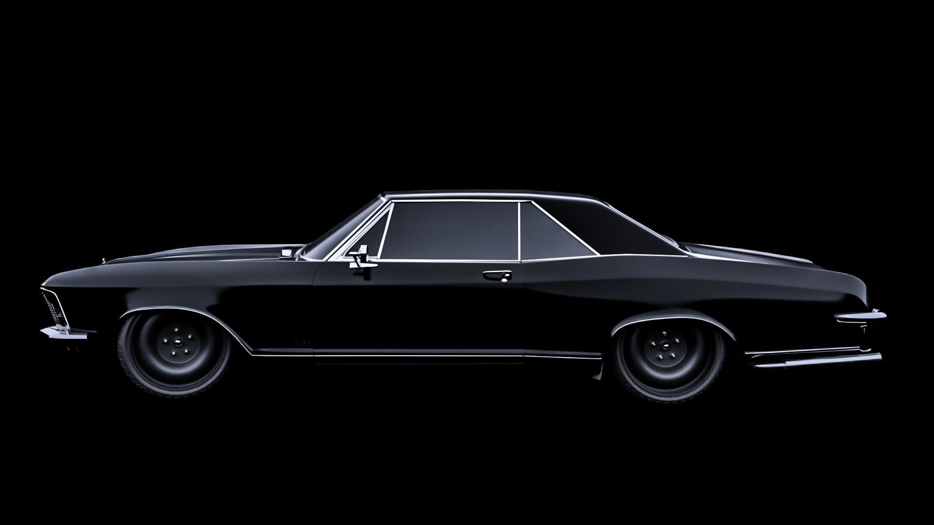 Buick Rivera 1965 Custom 3D model | CGTrader