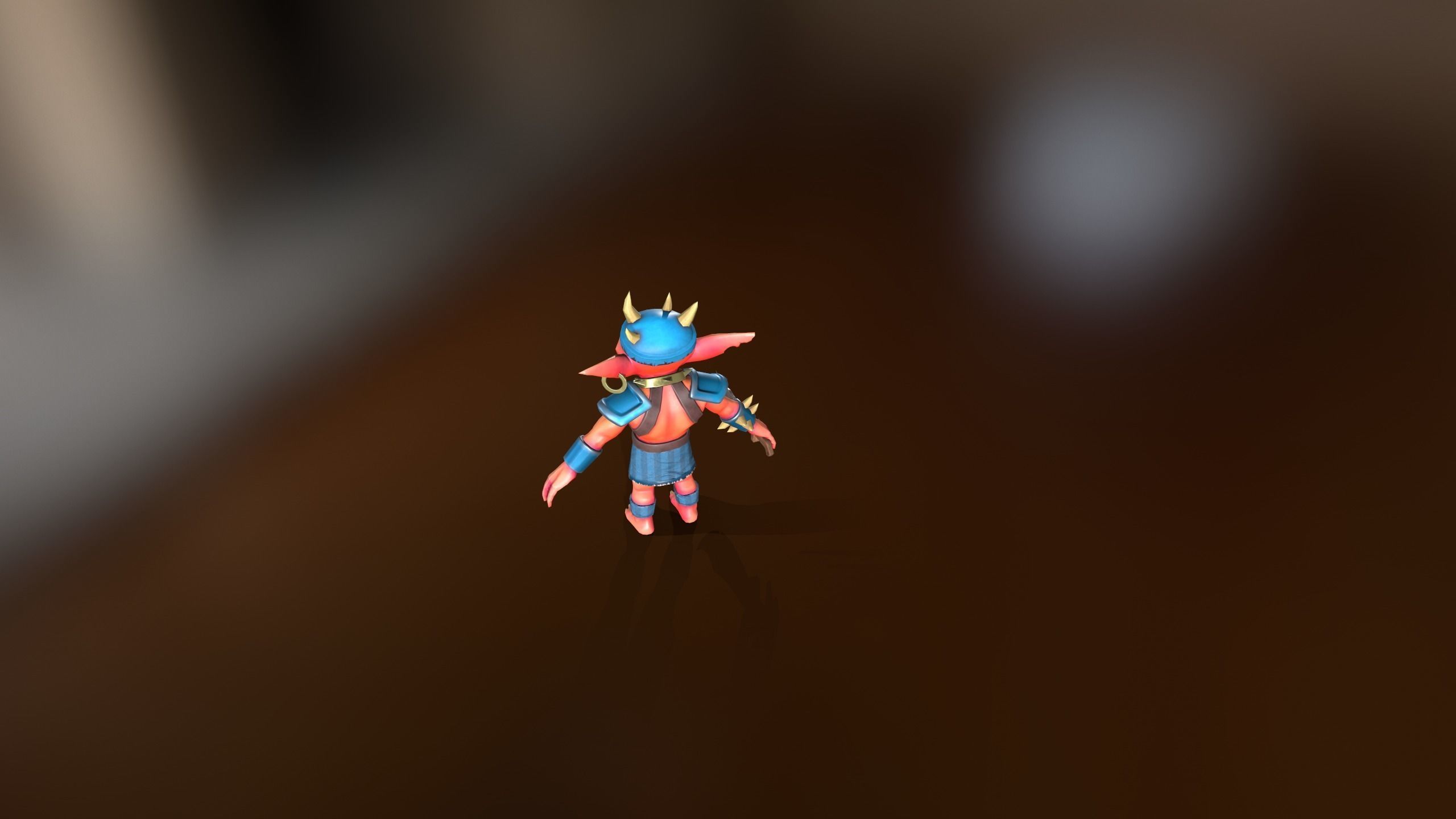 3D model Creep troll VR / AR / low-poly | CGTrader