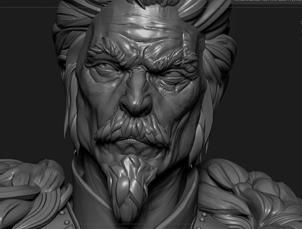 Scar Head Models -humanization free 3D model 3D printable | CGTrader