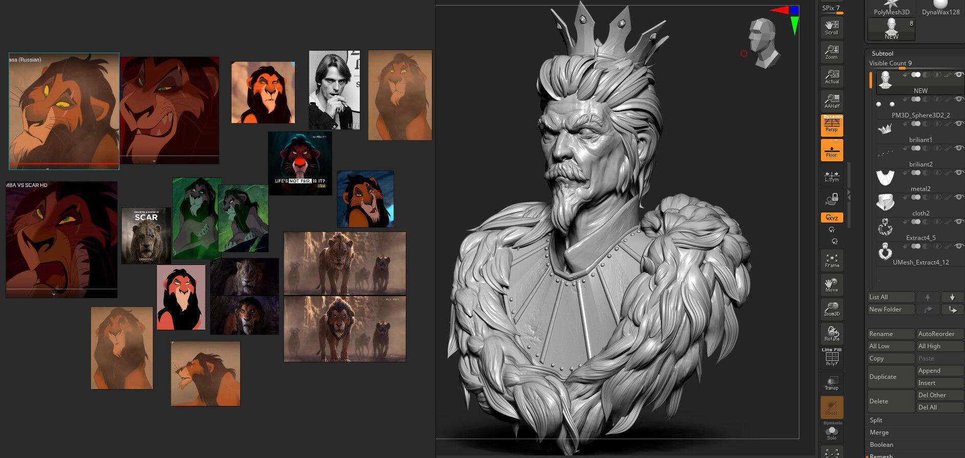 Scar Head Models -humanization free 3D model 3D printable | CGTrader