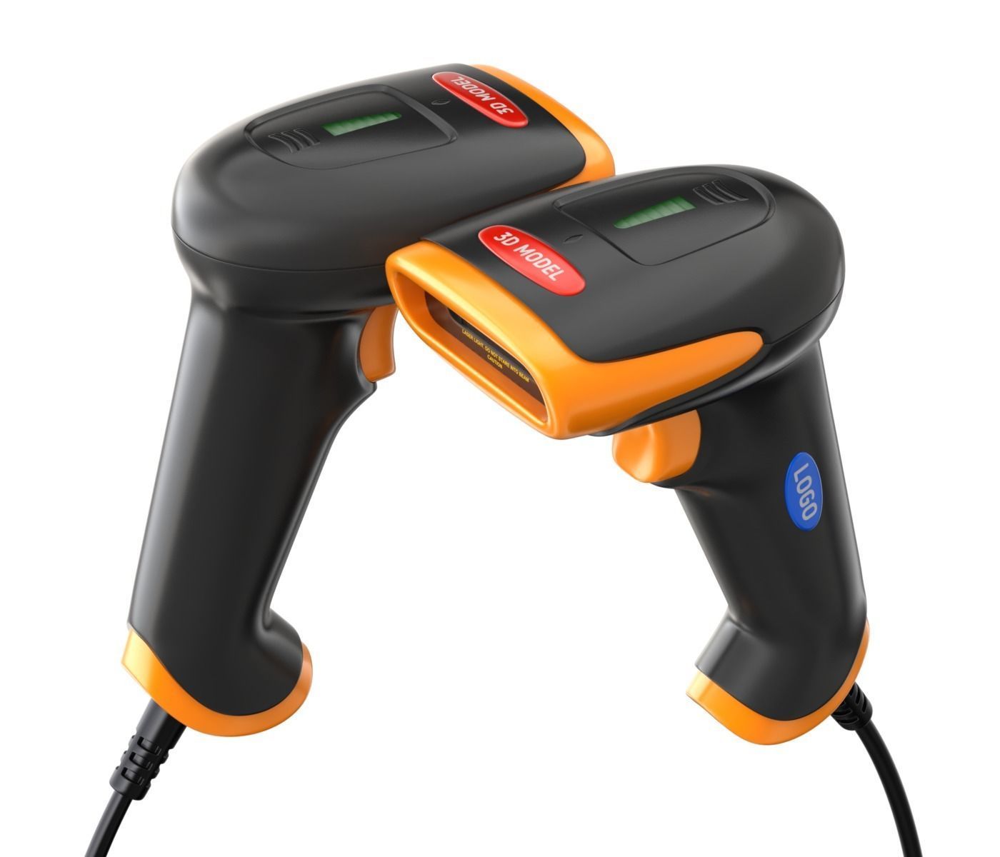 Barcode Scanner 3D model | CGTrader