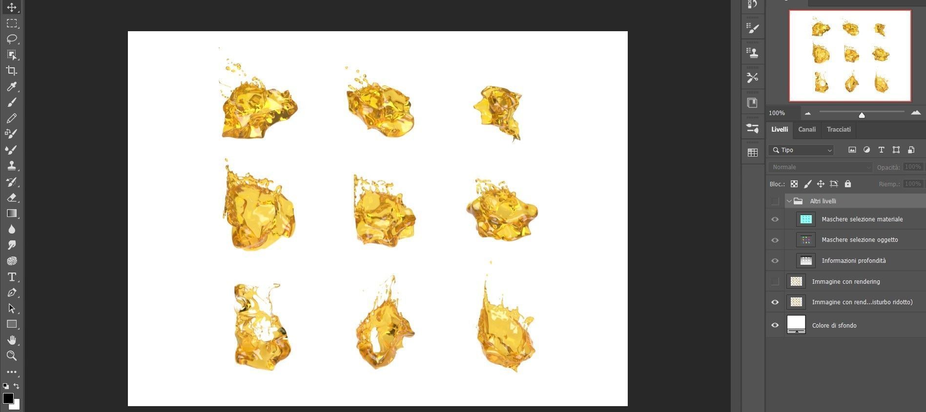 Water splash pack - blender - adobe dimension - png resources 3D model ...