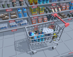 Low-poly Market 3D Models | CGTrader