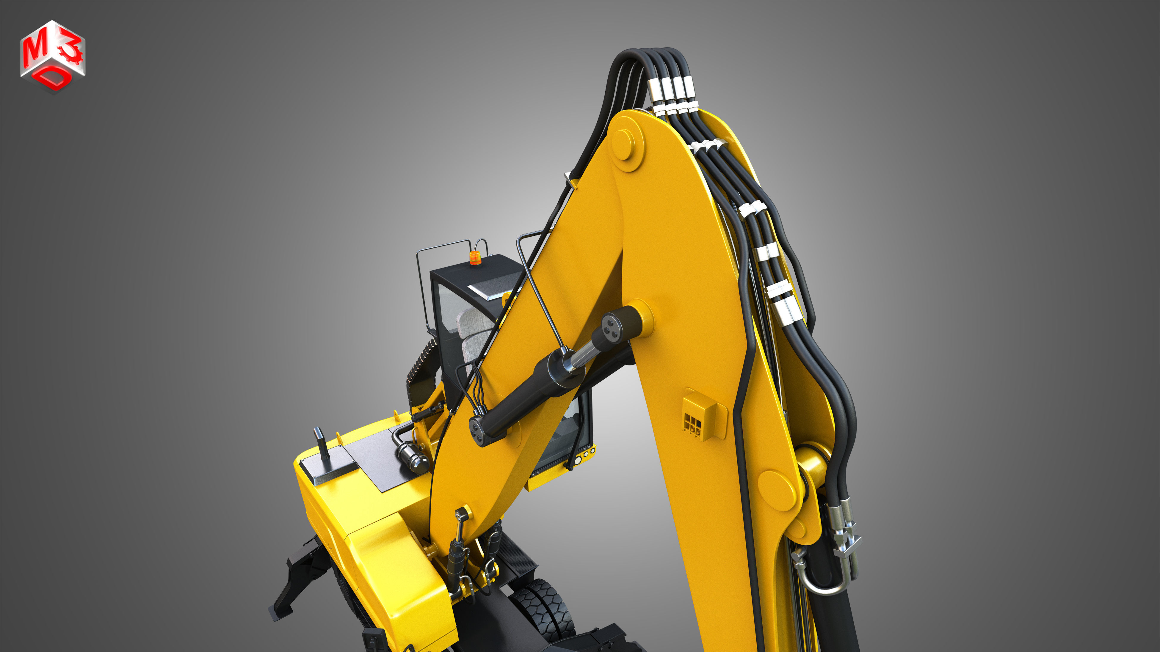 MH3022 Material Handler Vehicle 3D model | CGTrader