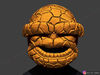 The Thing Mask - Fantastic Four - Marvel Hemet 3D model 3D printable ...