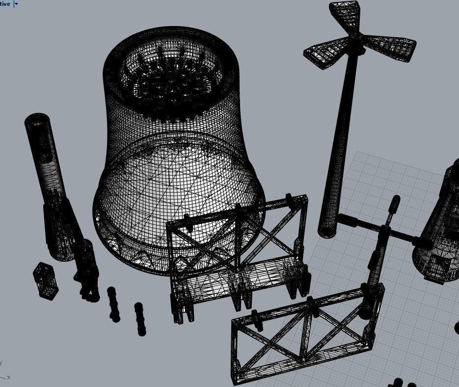 Infrastructure and Objectives Pack 04 3D model 3D printable | CGTrader