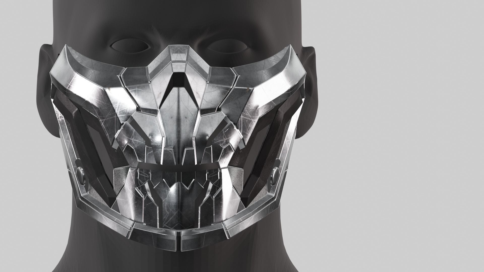 Taskmaster Mask Printable 3D model 3D printable | CGTrader