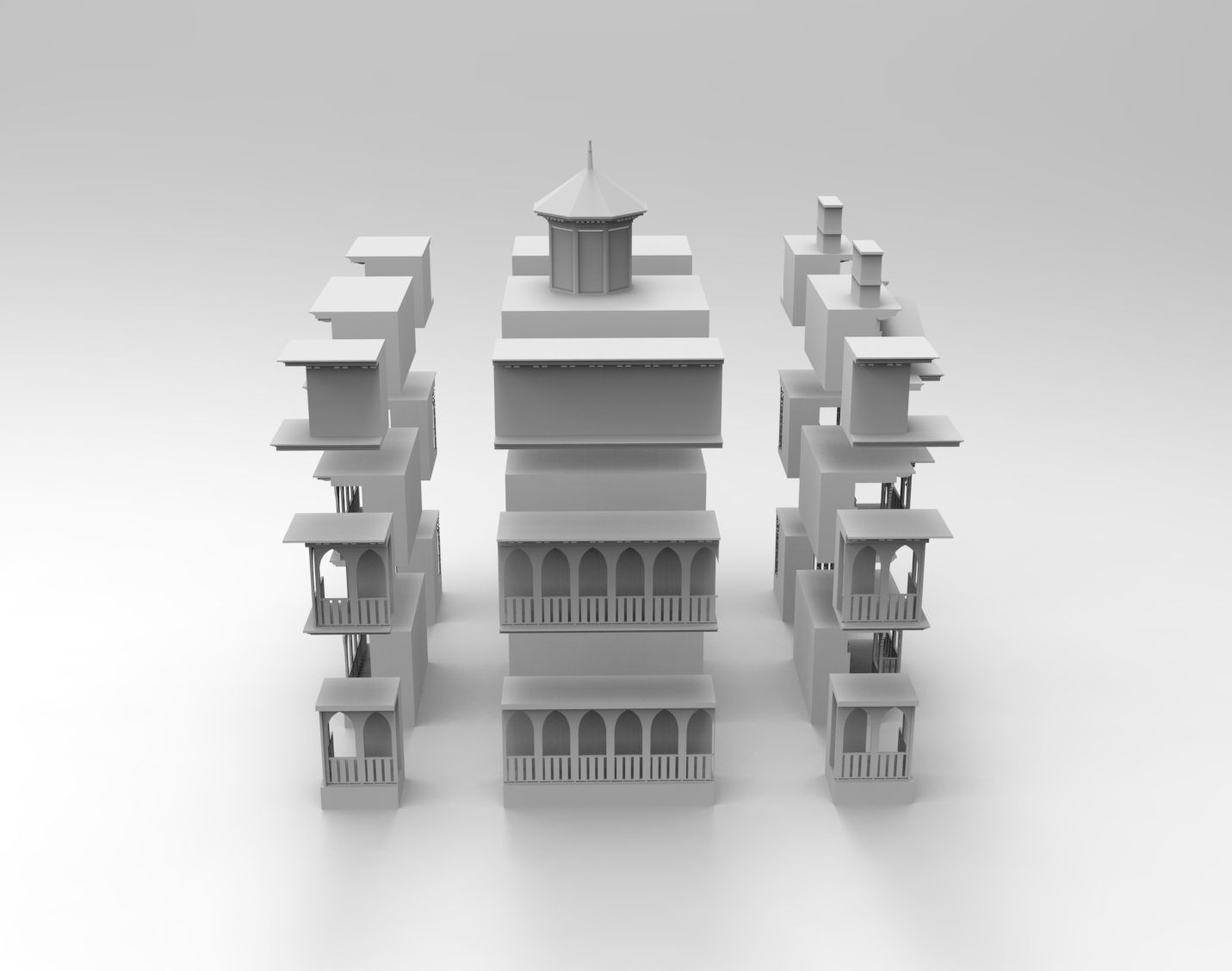 Disneyland Haunted Mansion 3D model 3D printable | CGTrader
