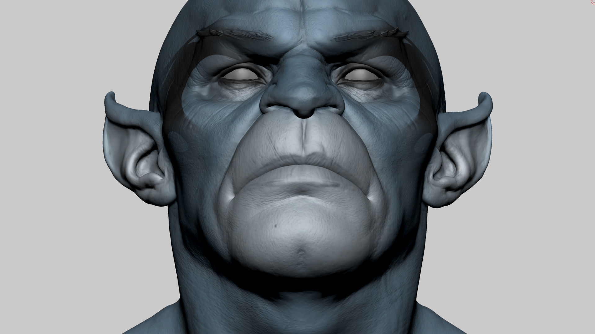 Panthro Head 3D model | CGTrader