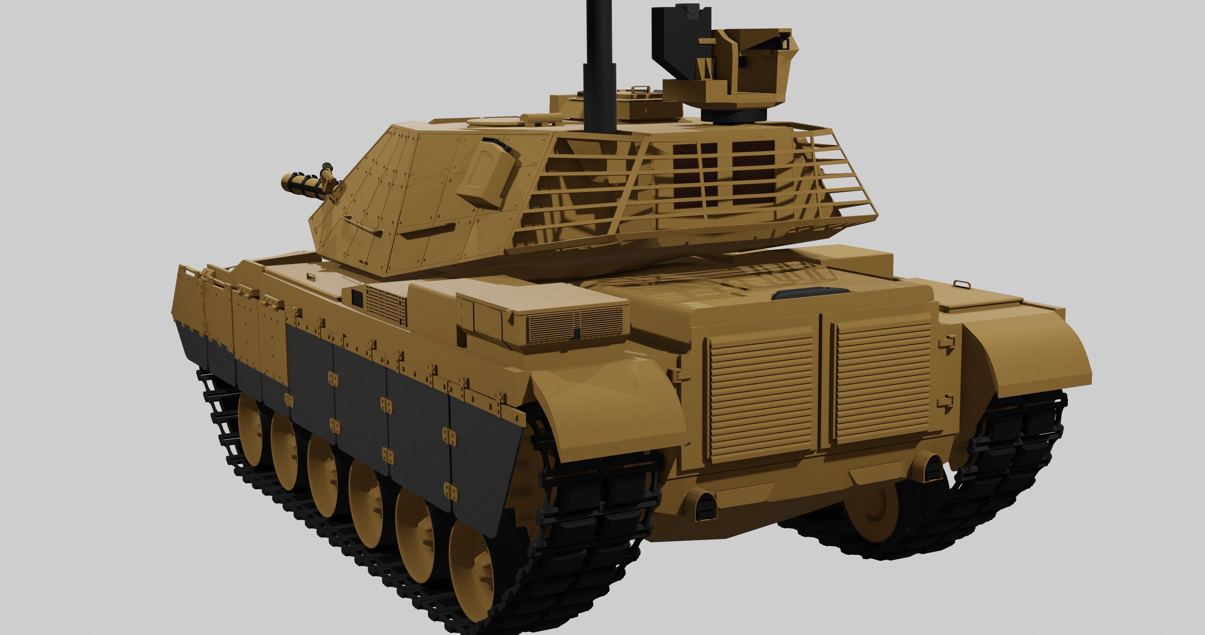 M60TM FIRAT 3D model | CGTrader