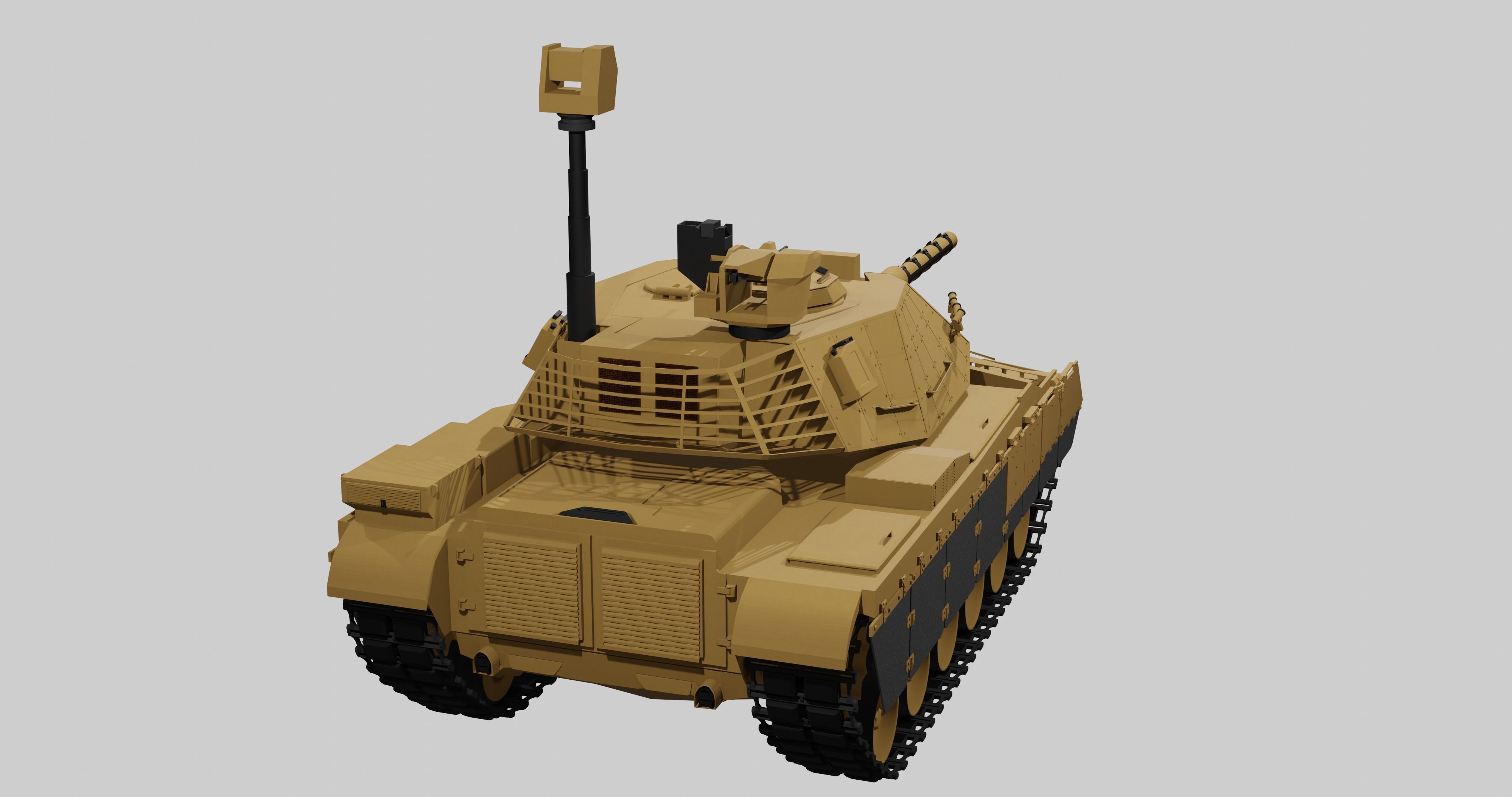 M60TM FIRAT 3D model | CGTrader