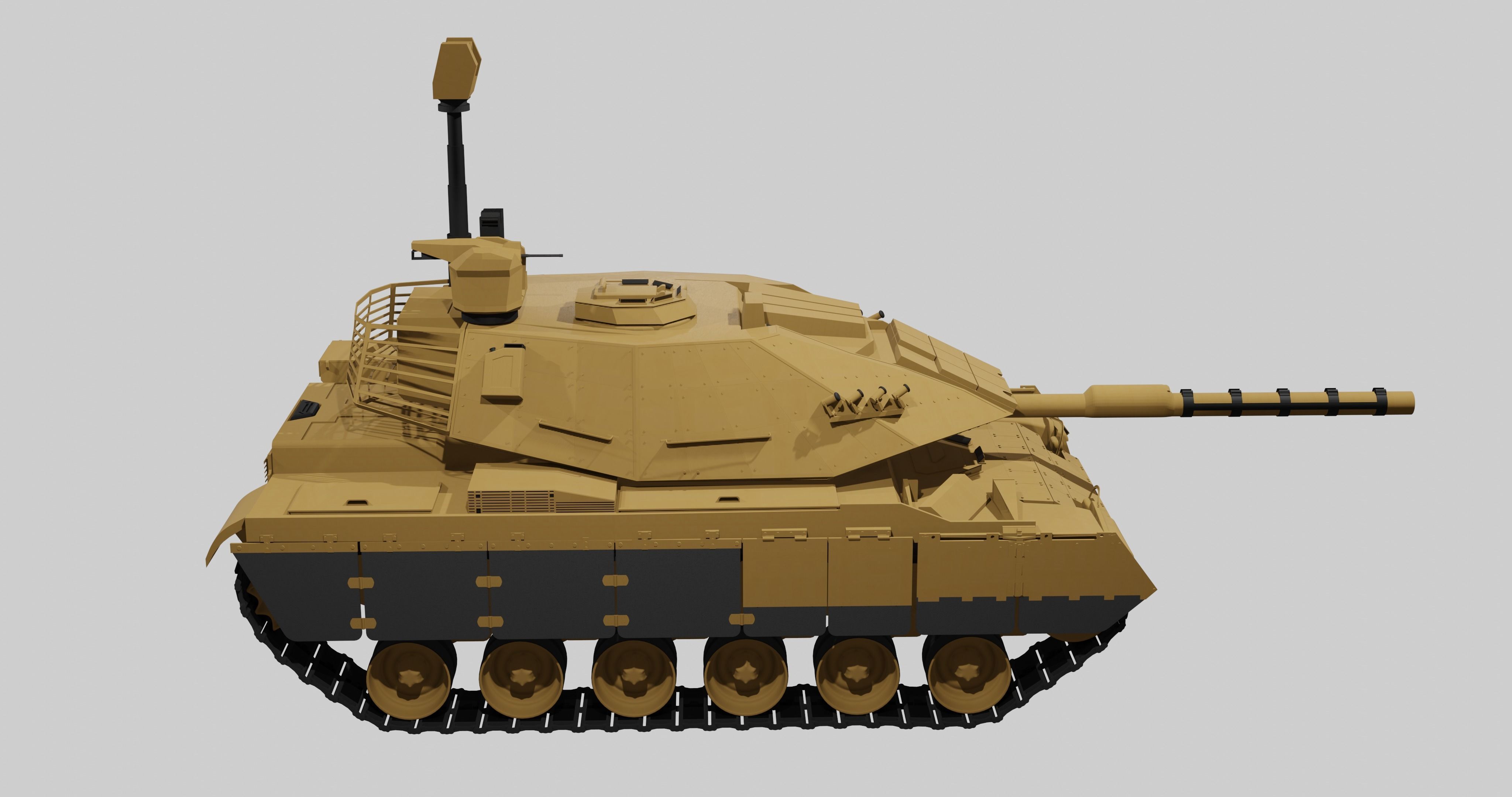 M60TM FIRAT 3D model | CGTrader