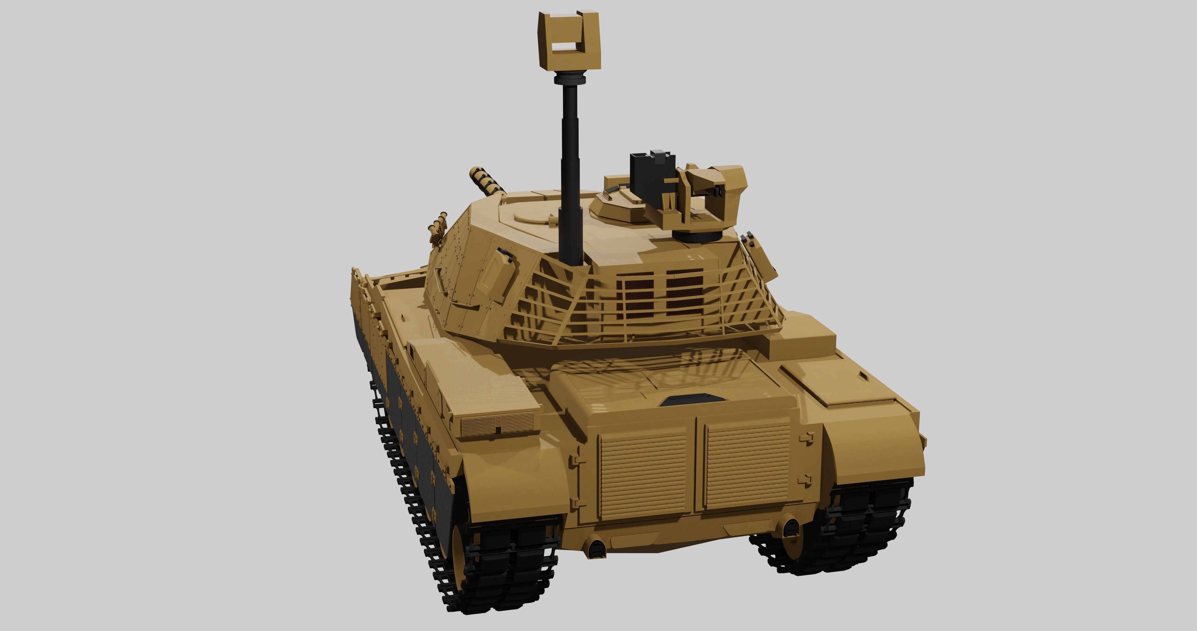 M60TM FIRAT 3D model | CGTrader